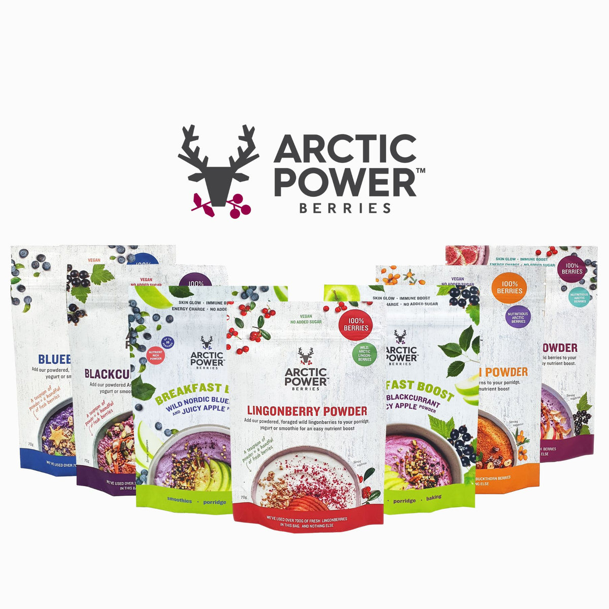 Arctic Power Berries Vegan and Gluten Free Powder – Atasco