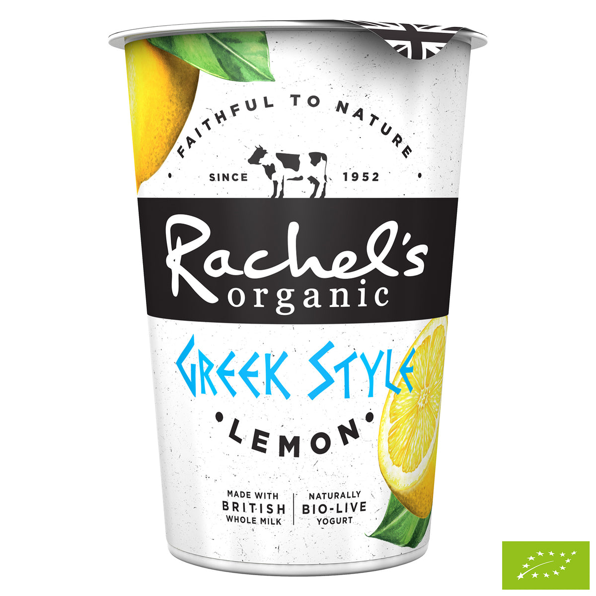 Rachel's Organic Greek Style Lemon Bio-Live Yoghurt – Atasco