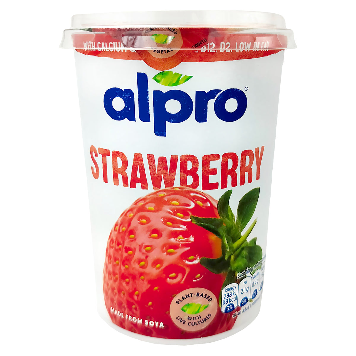 Alpro Strawberry Yoghurt 500g – Atasco