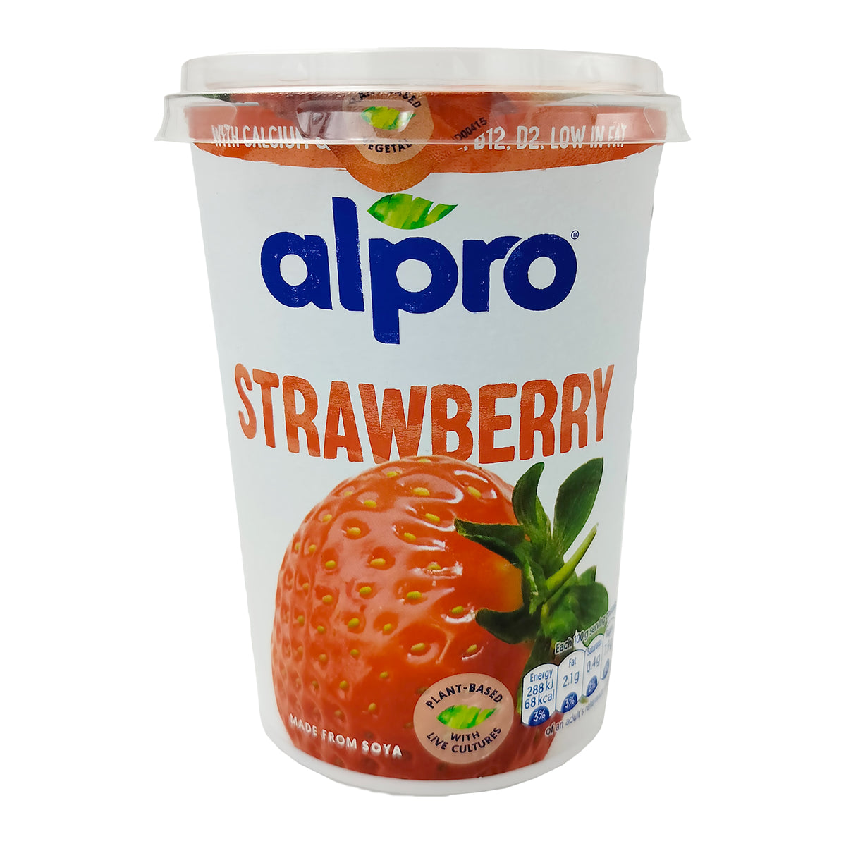Alpro Strawberry Yoghurt 500g – Atasco