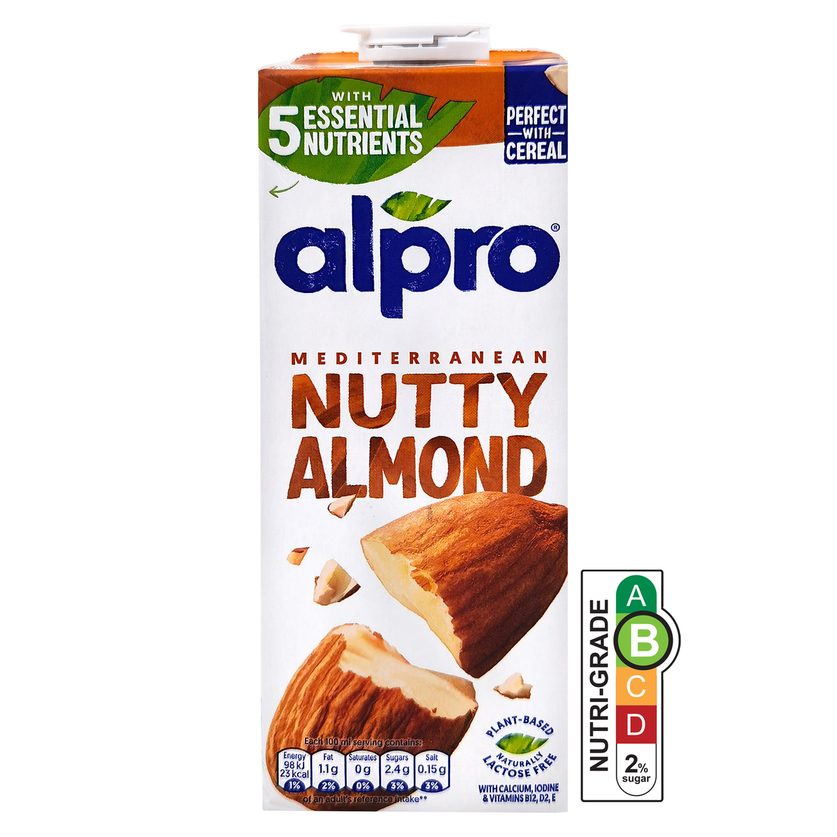 Alpro Plant Based Original Almond Milk Drink UHT 1L – Atasco