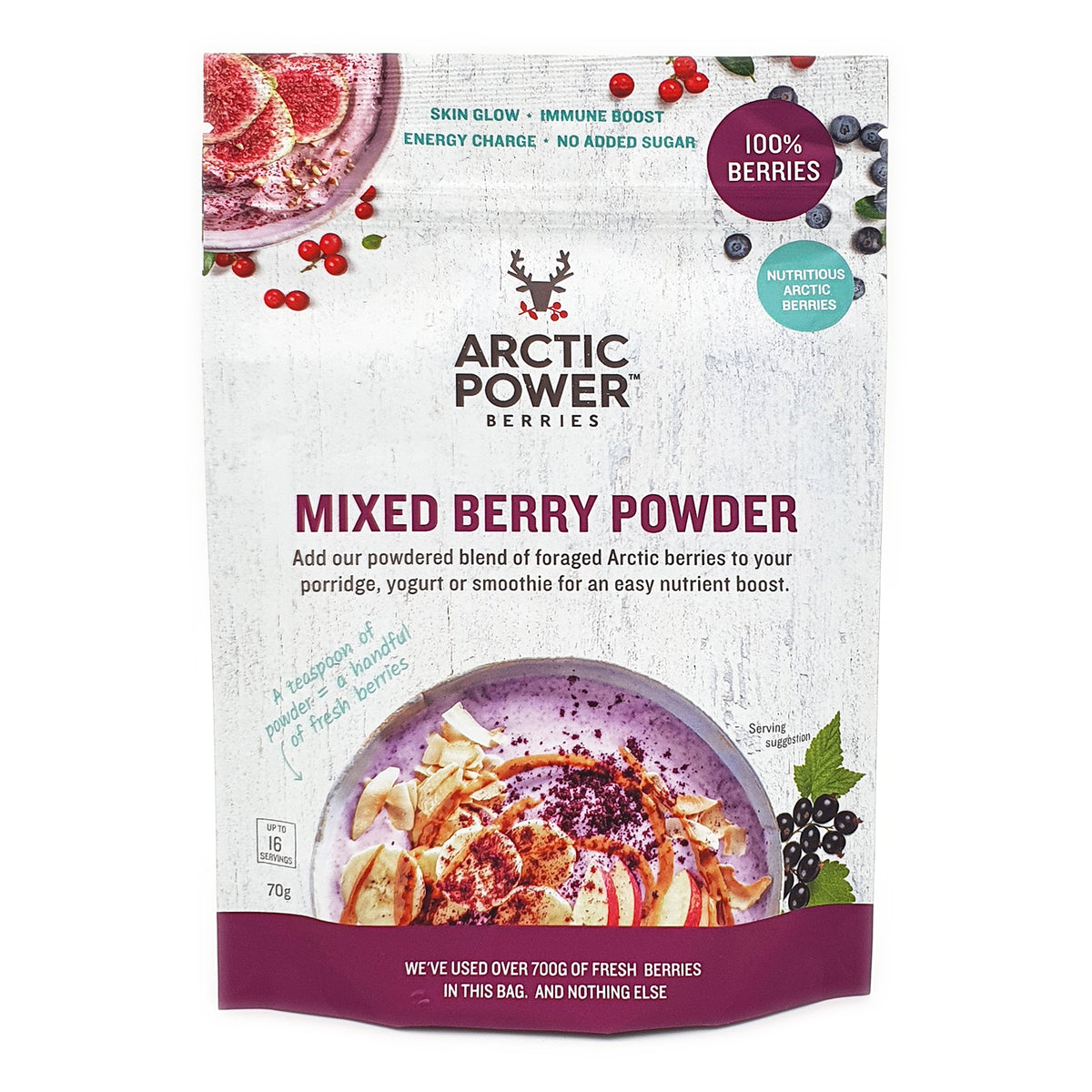 Arctic Power Berries Gluten Free Mixed Berry Powder – Atasco