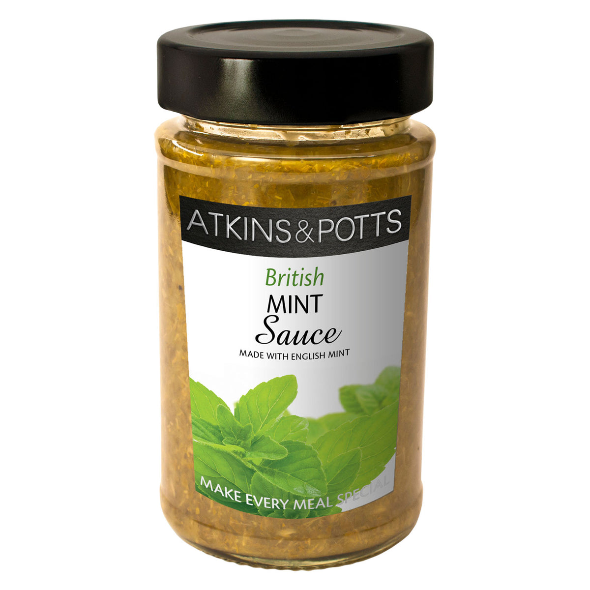 Atkins & Potts Mint Sauce with Fresh English Mint by Atasco
