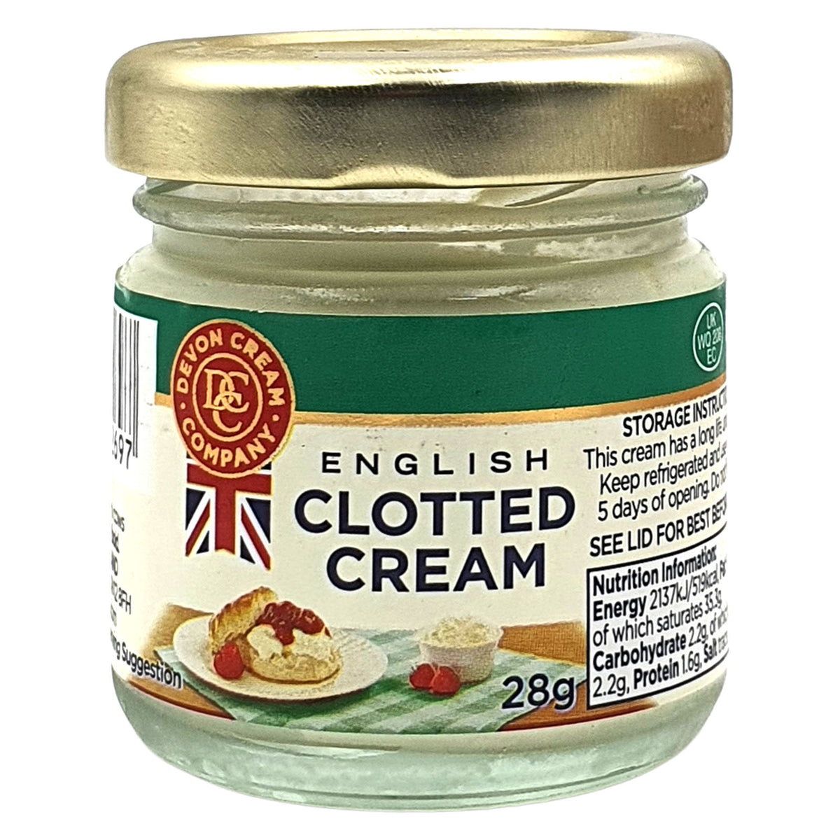 Coombe Castle Luxury Clotted Cream - 28G – Atasco
