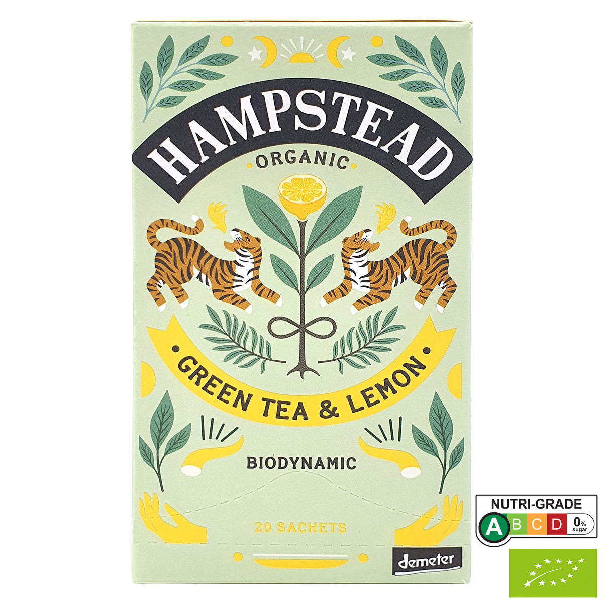 Hampstead Tea Organic Biodynamic Lemon Green Tea – Atasco