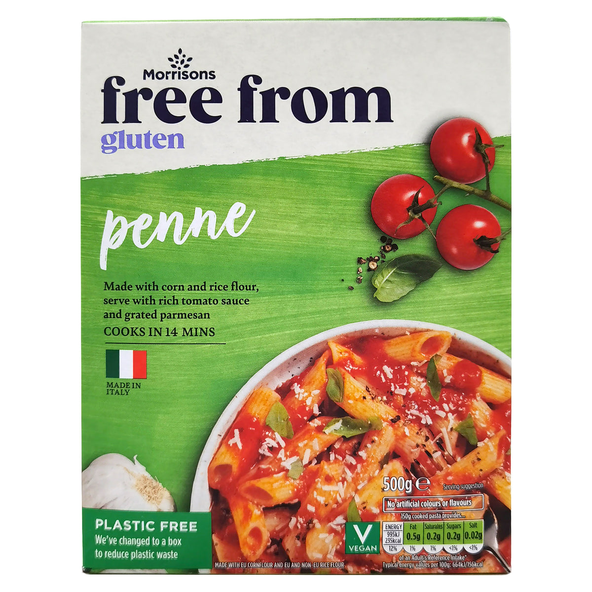 Morrisons Free from Gluten Penne Pasta 500g – Atasco