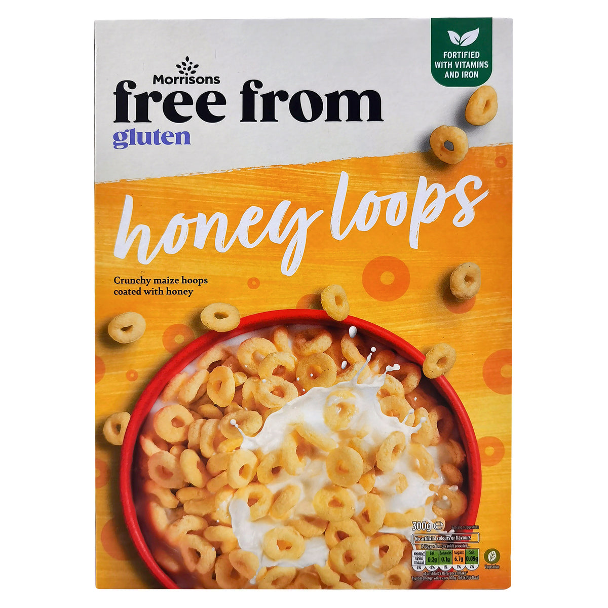 Morrisons Free from Gluten Honey Loops Cereal 300g – Atasco