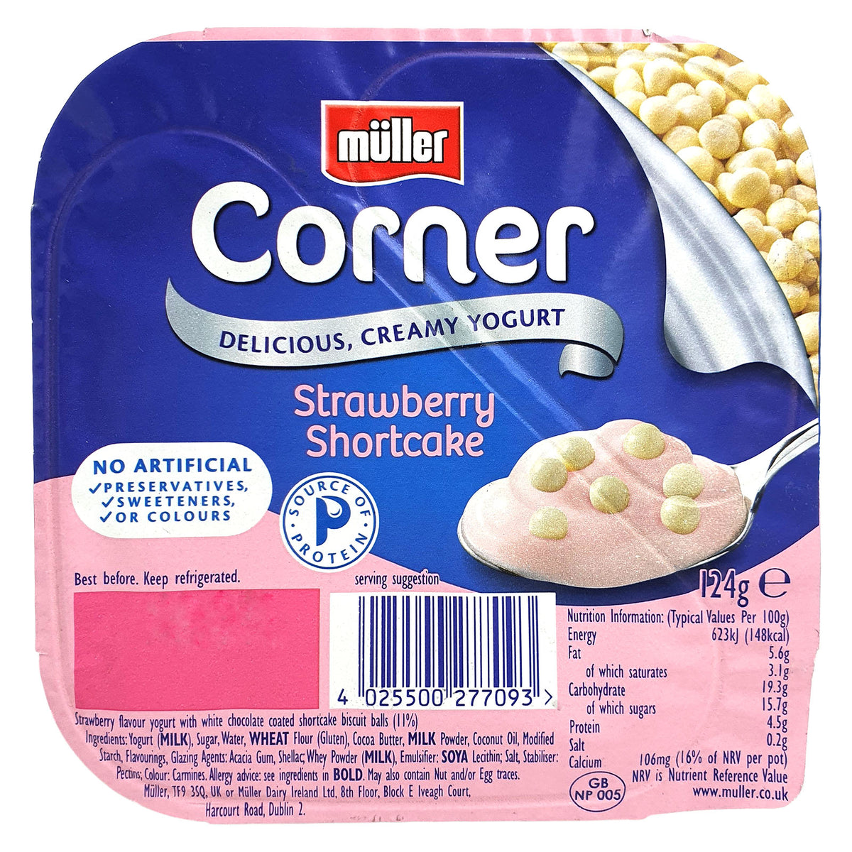 Muller Crunch Corner Strawberry Shortcake – Atasco