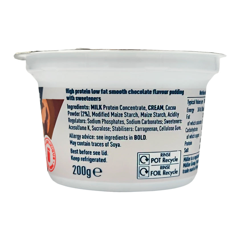 Muller x MyProtein Chocolate Protein Pudding – Atasco