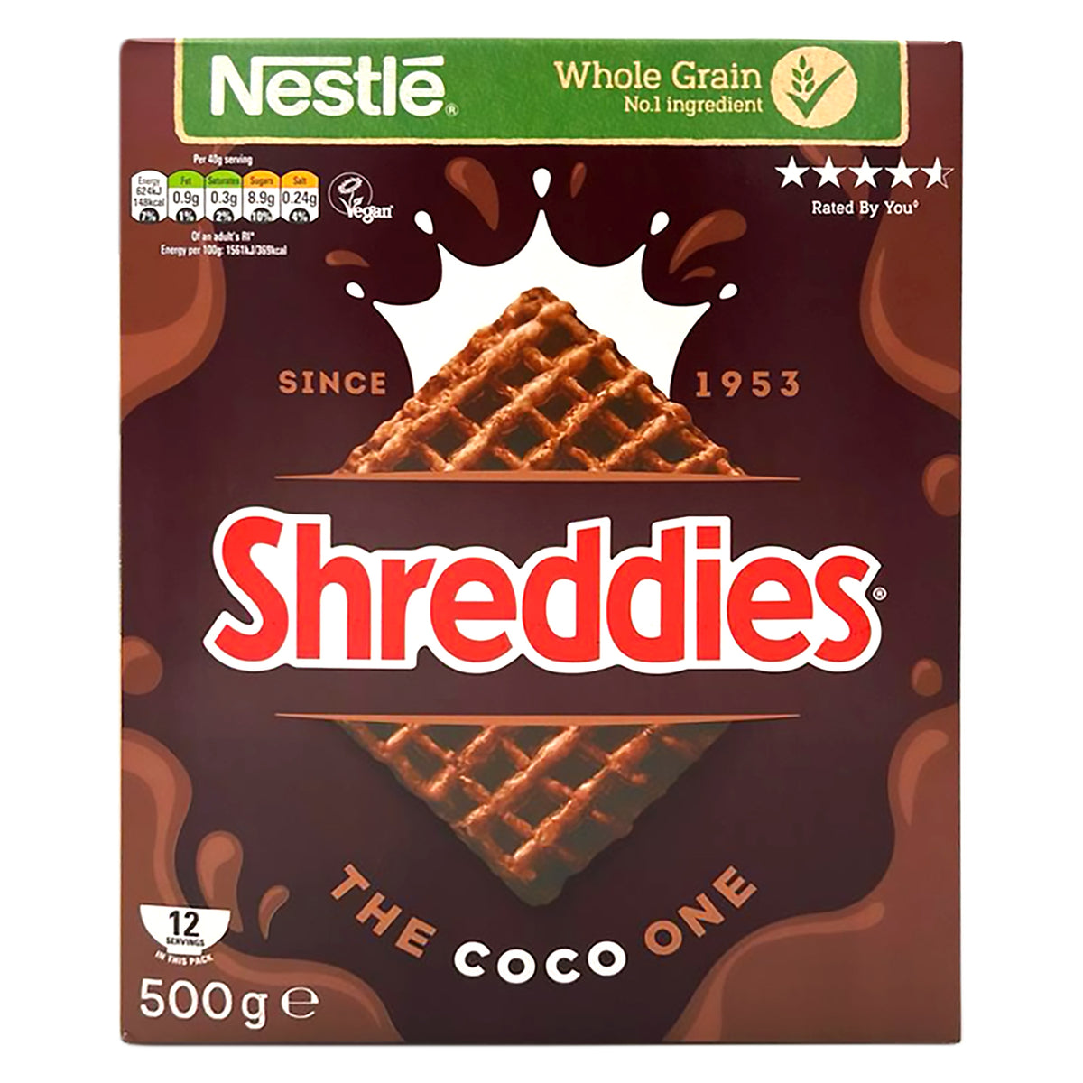 Nestle Shreddies The Coco One Cereal 500g – Atasco