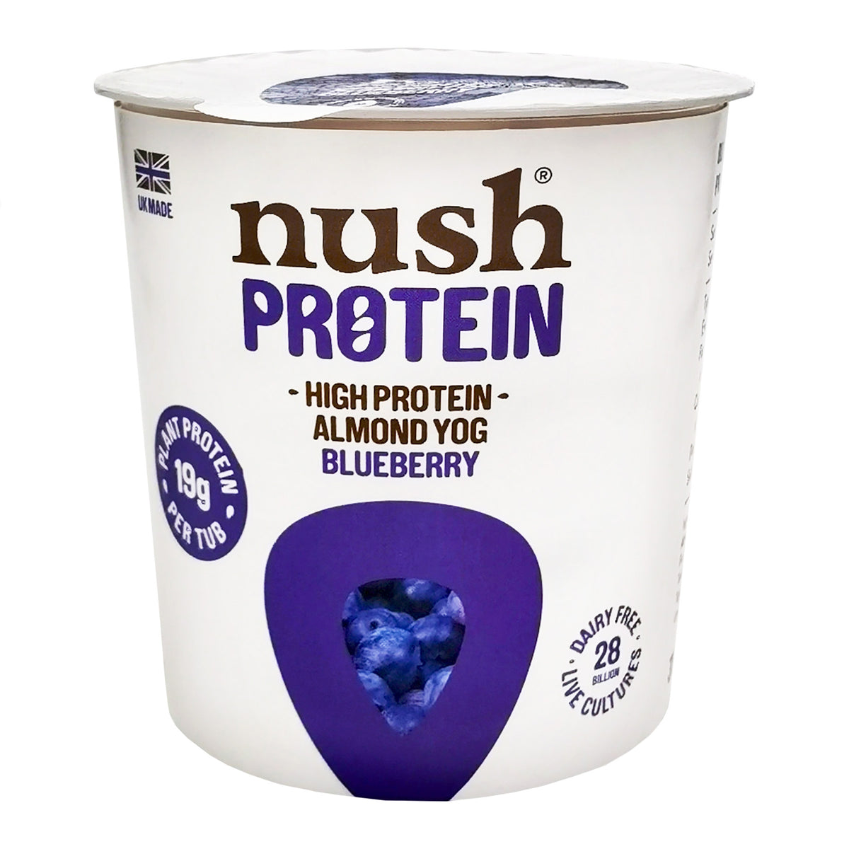 Nush Blueberry High Protein Almond Yogurt Vegan and Dairy Free – Atasco