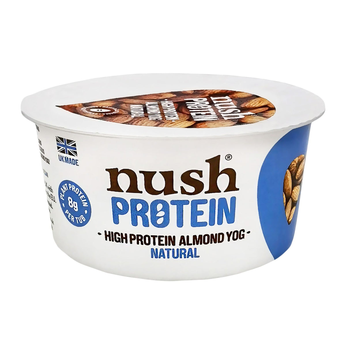 Nush Natural High Protein Almond Yogurt Vegan and Dairy Free 120g – Atasco